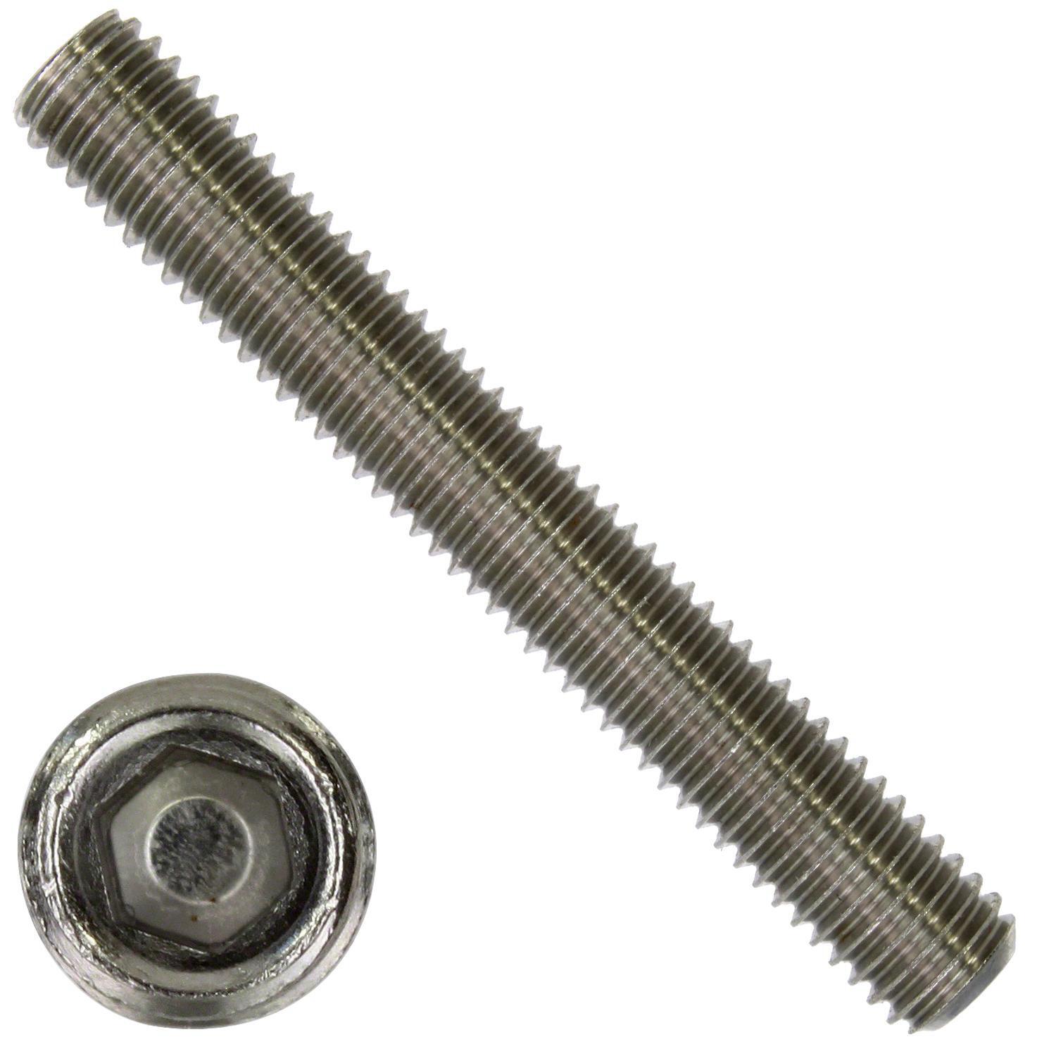 Gevind 8 x 35mm Rustfri 5 stk