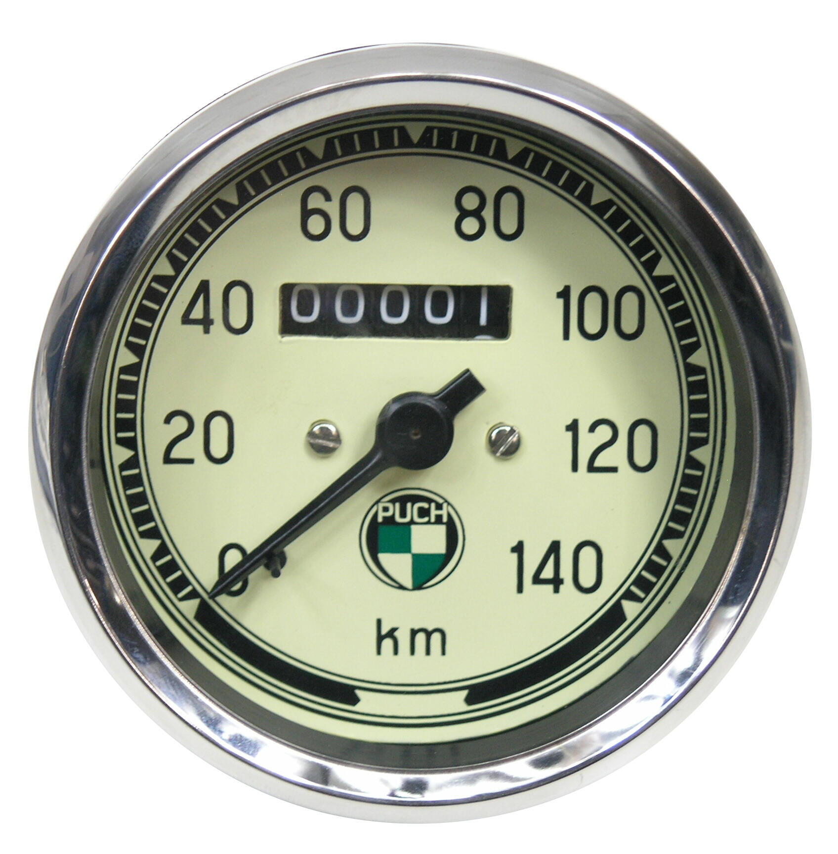 Speedometer ø80mm-140km Puch mc